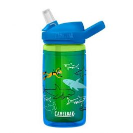 Camelbak Kids Eddy Insulated Water Bottle - 400ml, Scuba Sharks | Out ...